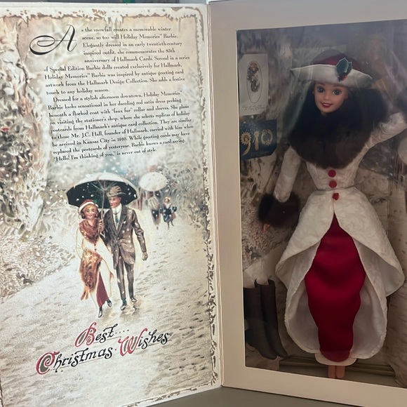 Barbie | Toys | Vintage 995 Hallmark Special Edition Holiday Memories ...